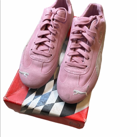 Puma | Shoes | Og Puma Speed Cat Pink Suede Sneakers | Poshmark